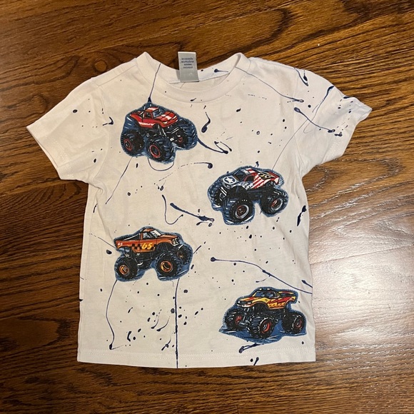 tee-hee | Shirts & Tops | Rare Teehee Monster Trucks Tee Size 3t In ...